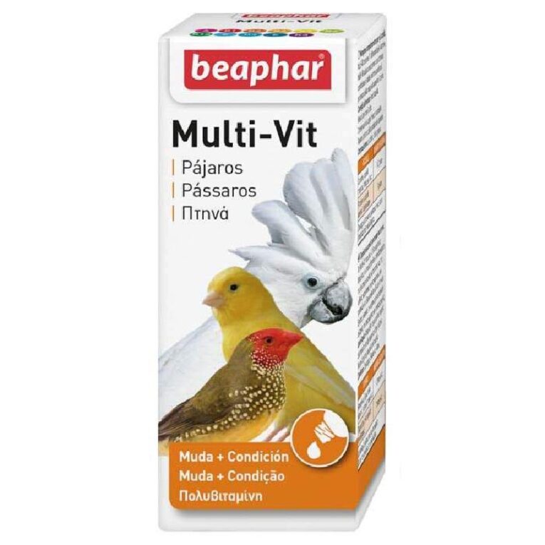 Beaphar Multi-vit Birds Πολυβιταμινούχο Διάλυμα για Πτηνά 20ml - Pet Hellas
