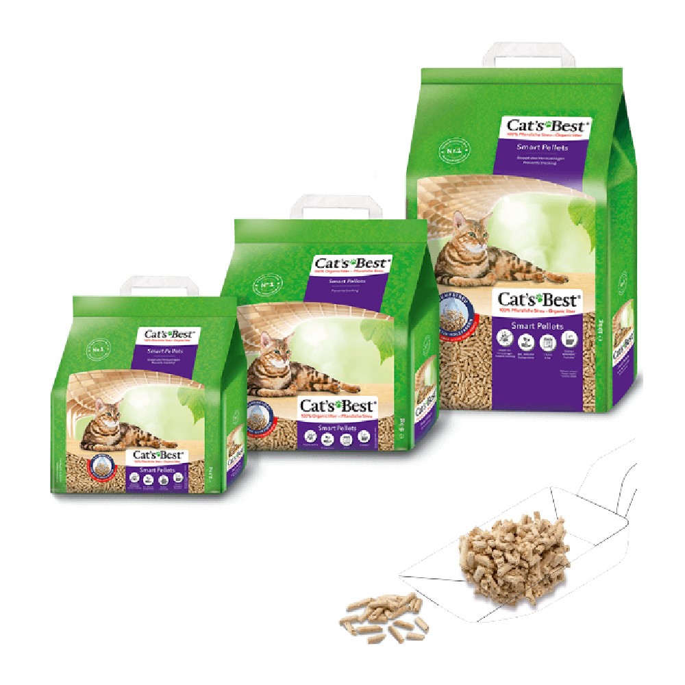 ΑΜΜΟΣ - ΠΕΛΛΕΤ ΓΑΤΑΣ CAT'S BEST SMART PELLETS 2.5KG - Pet Hellas