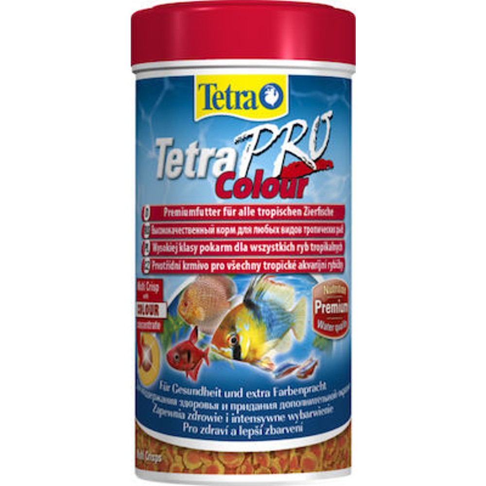 Tetra Pro Color Τροφή για Τροπικά Ψάρια σε Νιφάδες 100ml/22gr - Pet Hellas